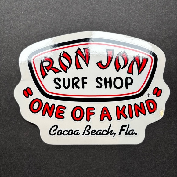 Ron Jon | Other | Ron Jon Surf Shop Sticker Decal One Of A Kind Cocoa ...